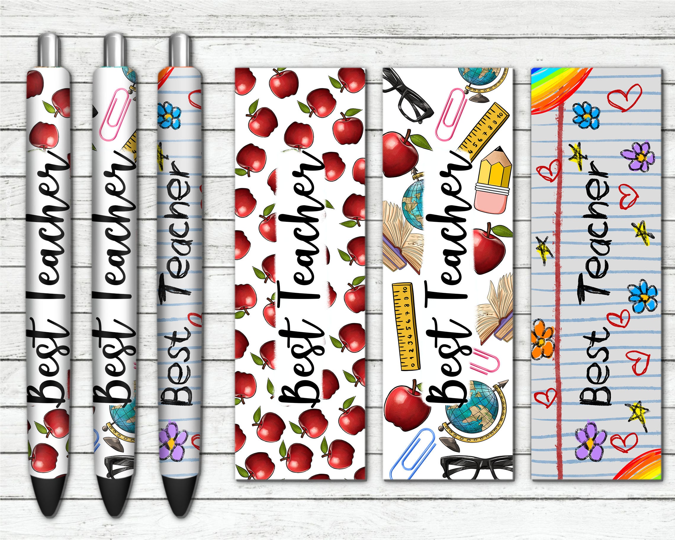 Best Teacher Pen Wrap Png Sublimation Design, Teachers Day P | Inspire ...