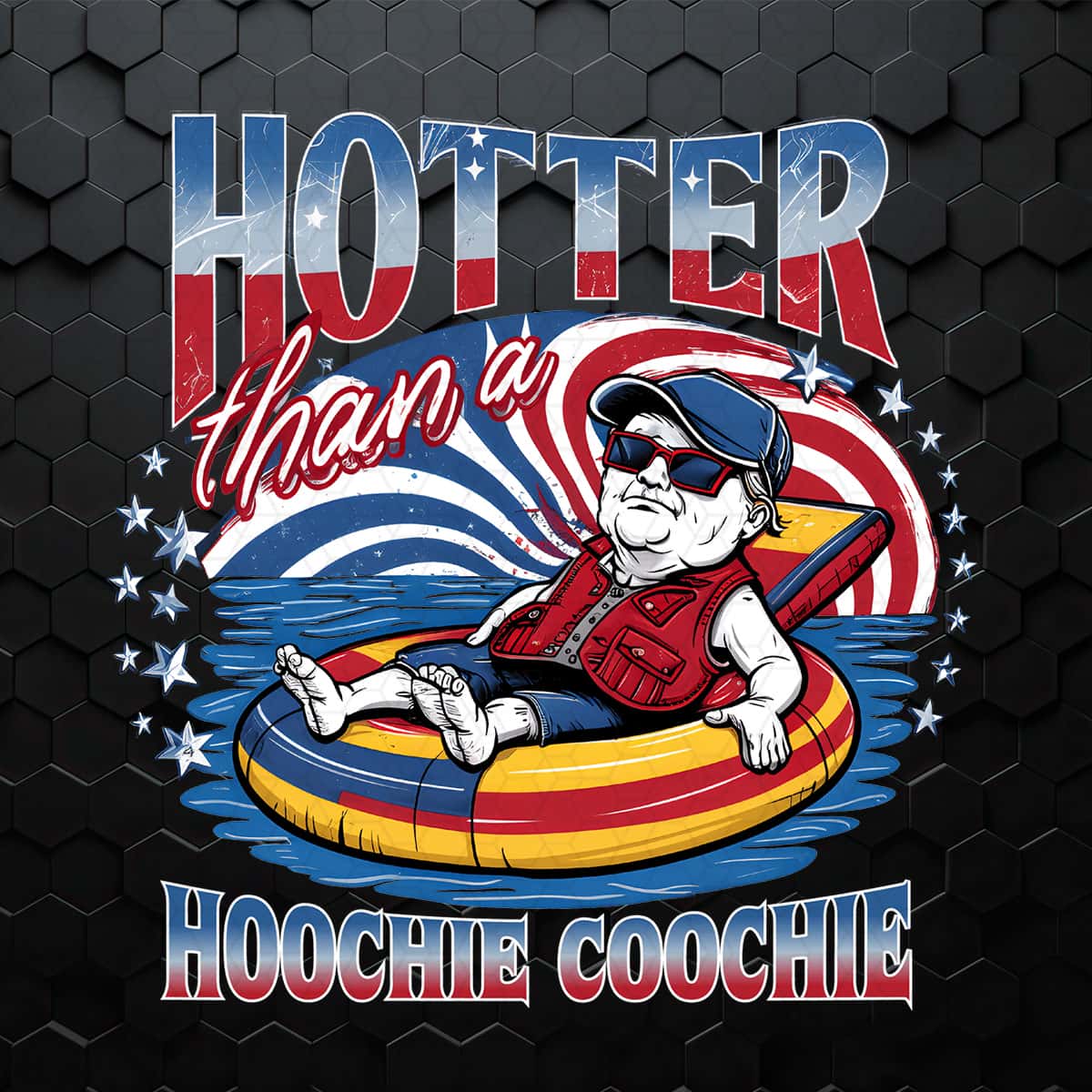 Hotter Than A Hoochie Coochie Trump Meme PNG | Inspire Uplift