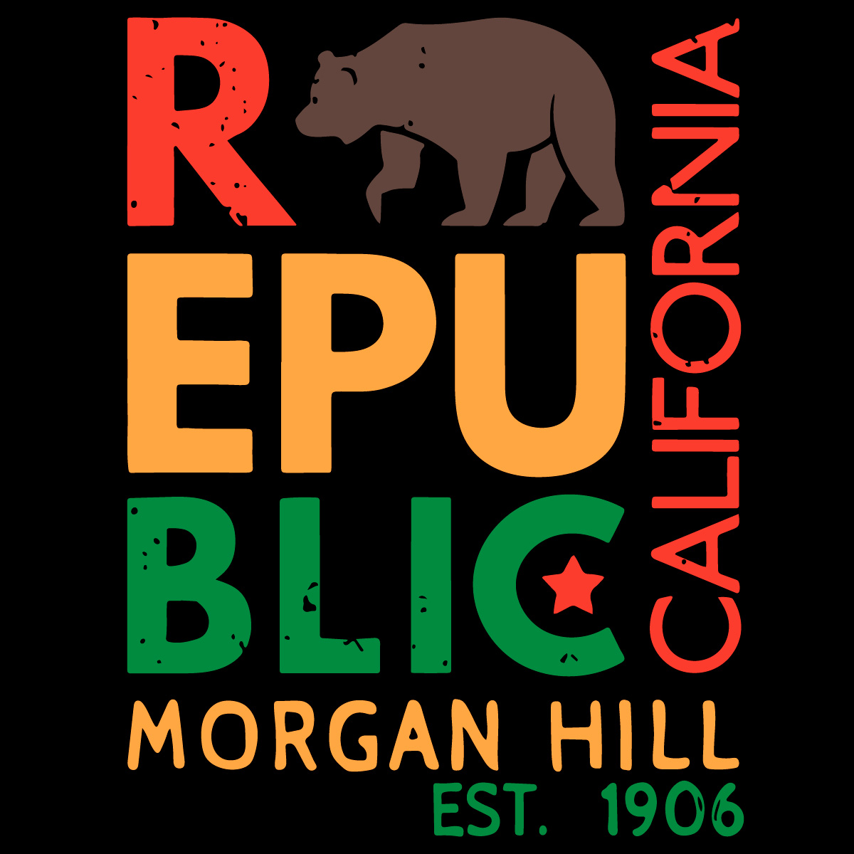 Republic of California Svg Trending Svg | Inspire Uplift