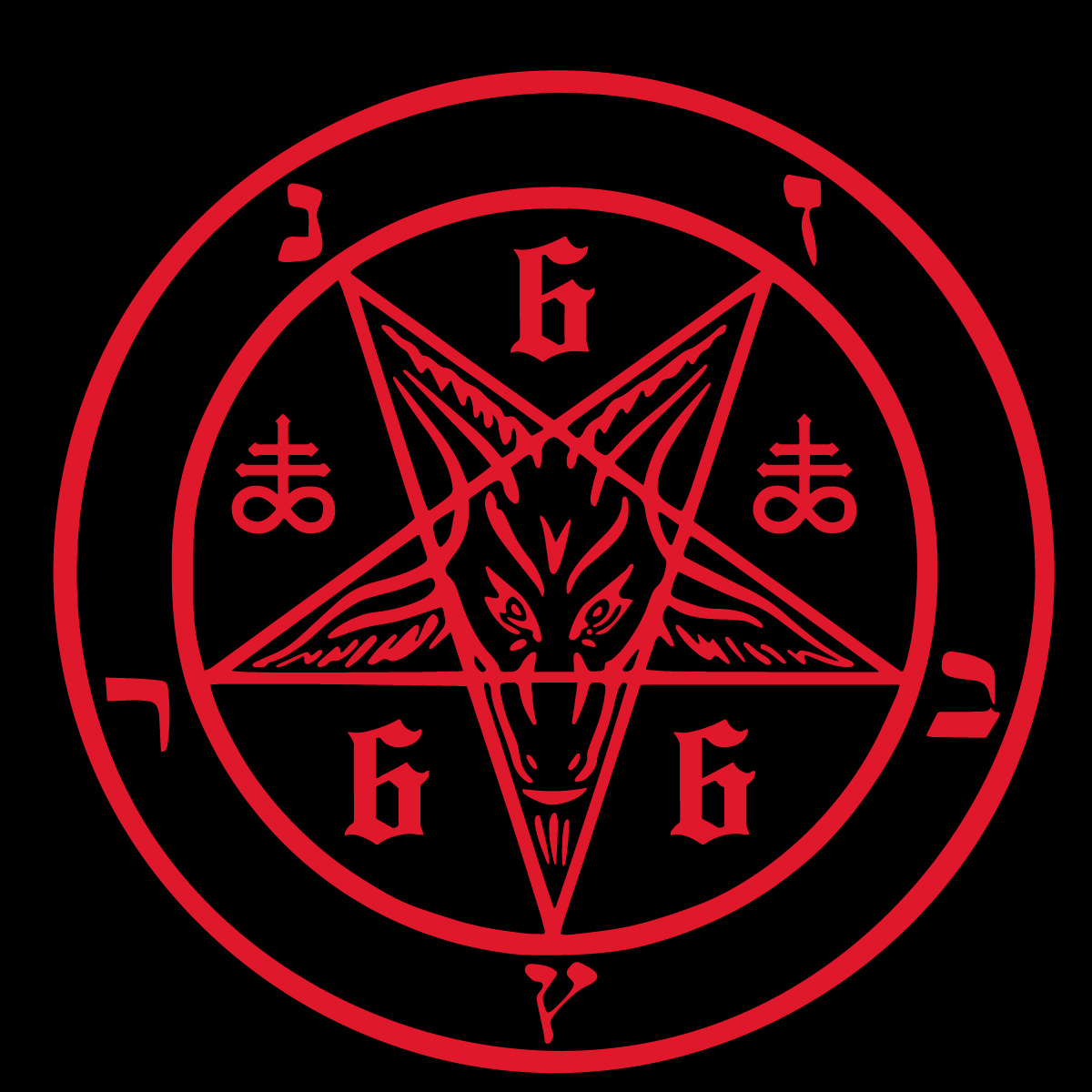 Satanic Pentagram 666 Svg Trending Svg | Inspire Uplift