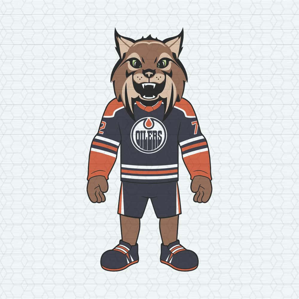 Edmonton Oilers Standard Hunter Mascot SVG Digital Download | Inspire ...