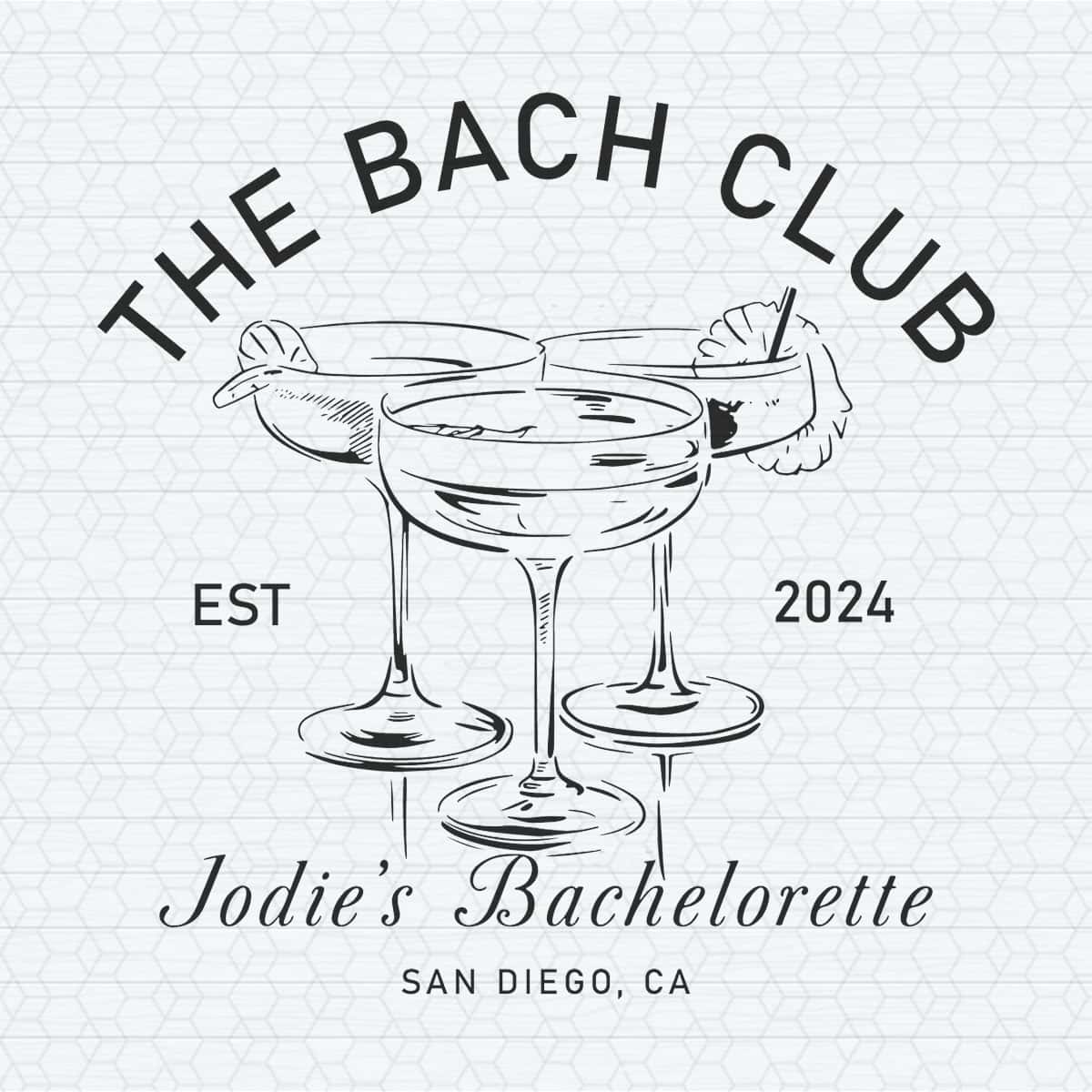 Custom Bachelorette The Bach Club Bachelorette Custom Locati - Inspire ...