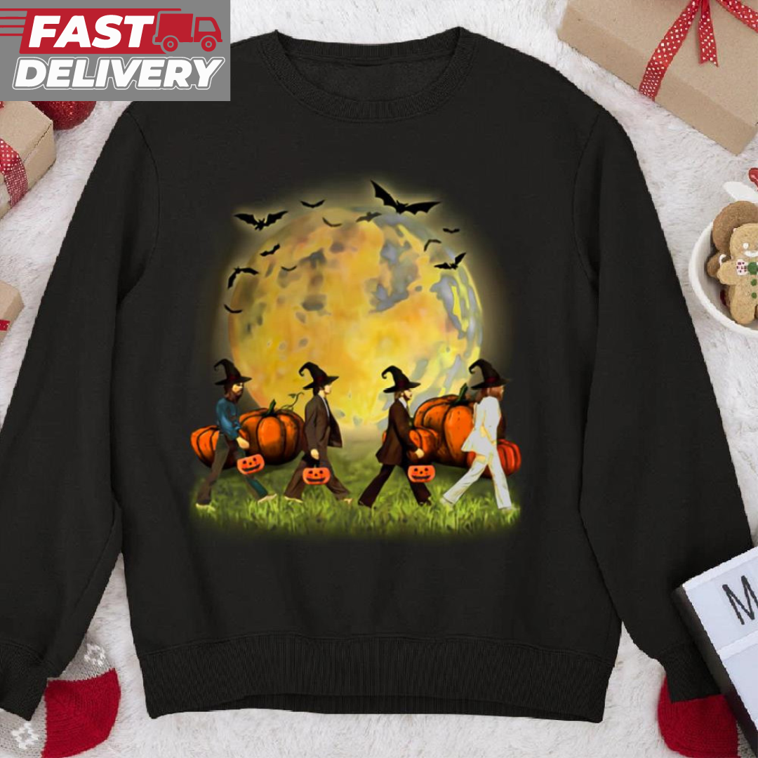 The Beatles Go Trick Or Treat Abbey Road Pumpkins Halloween | Inspire ...