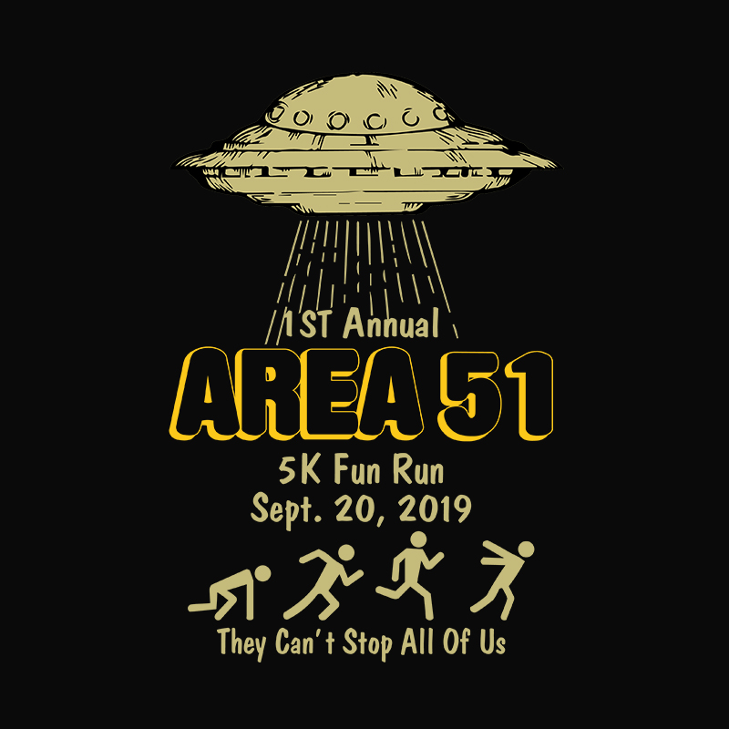 1st annual area 51 5k run runSVG Files For Silhouette, Files | Inspire ...
