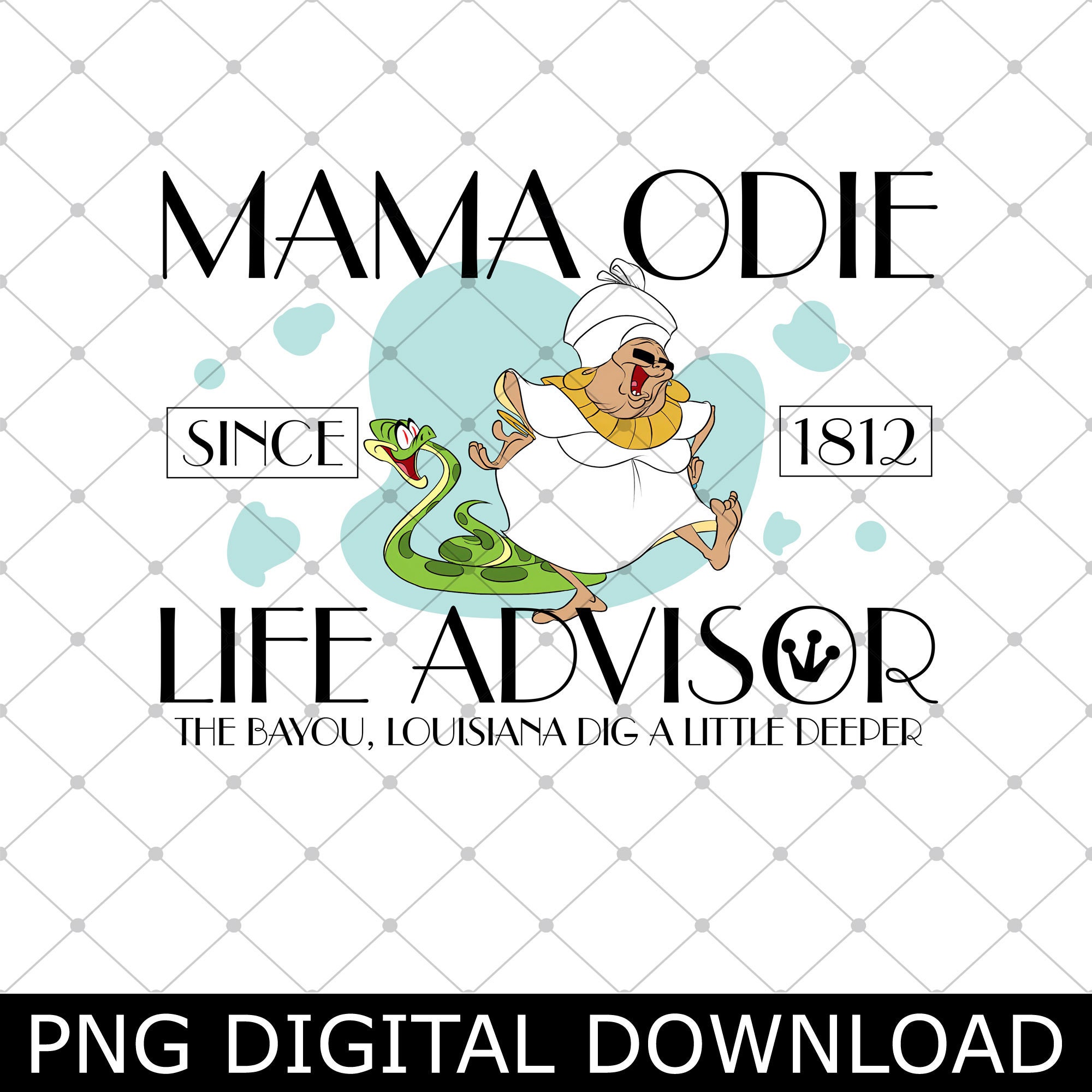 Mama Odie Since 1812 Life Advisor Png, Mama Odie Princess An | Inspire ...