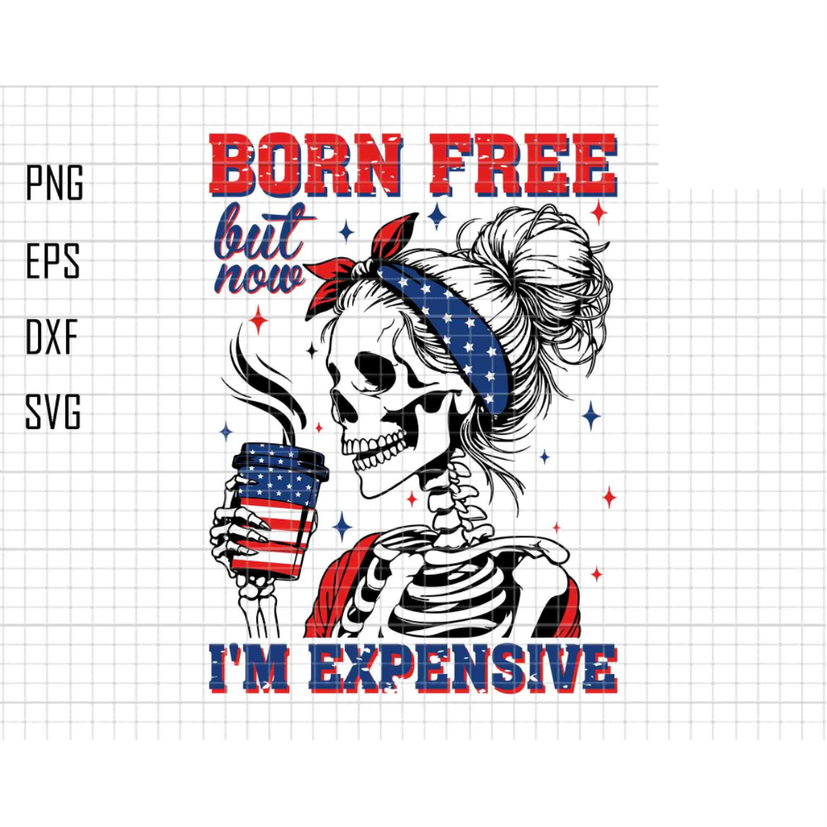 Born Free But Now I m Expensive Svg Png, Retro 4th of july S | Inspire ...