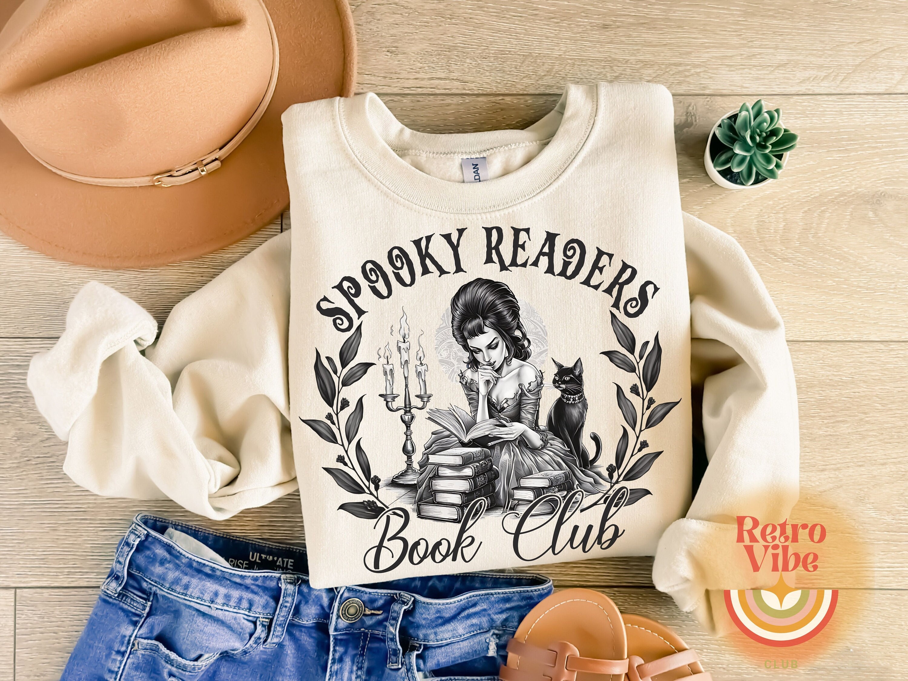 Spooky Readers Book Club Png, Halloween Png | Inspire Uplift