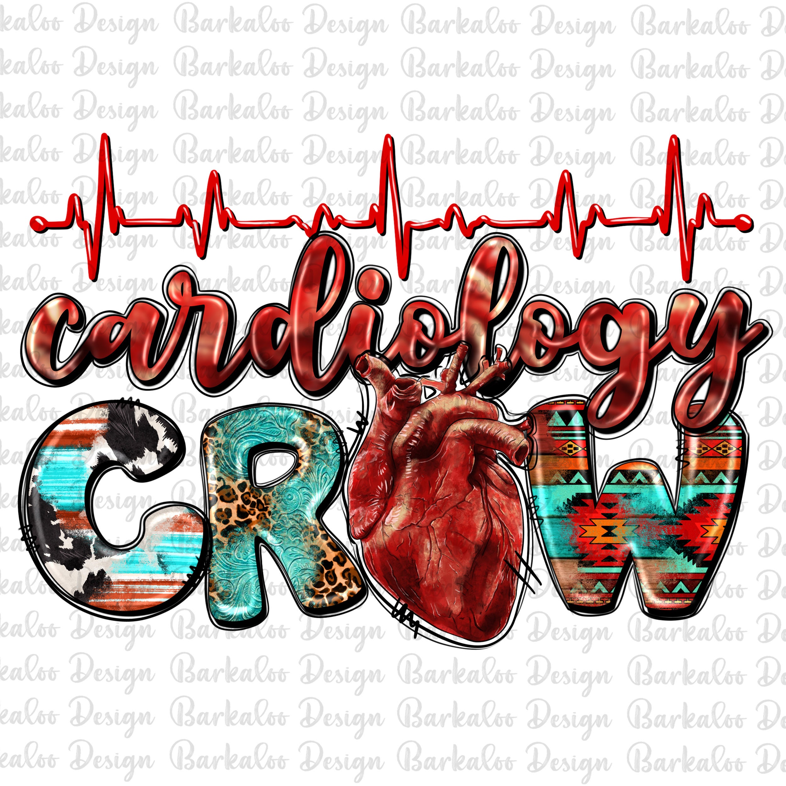 Cardiology crew png sublimation design download, EKG Technic | Inspire ...