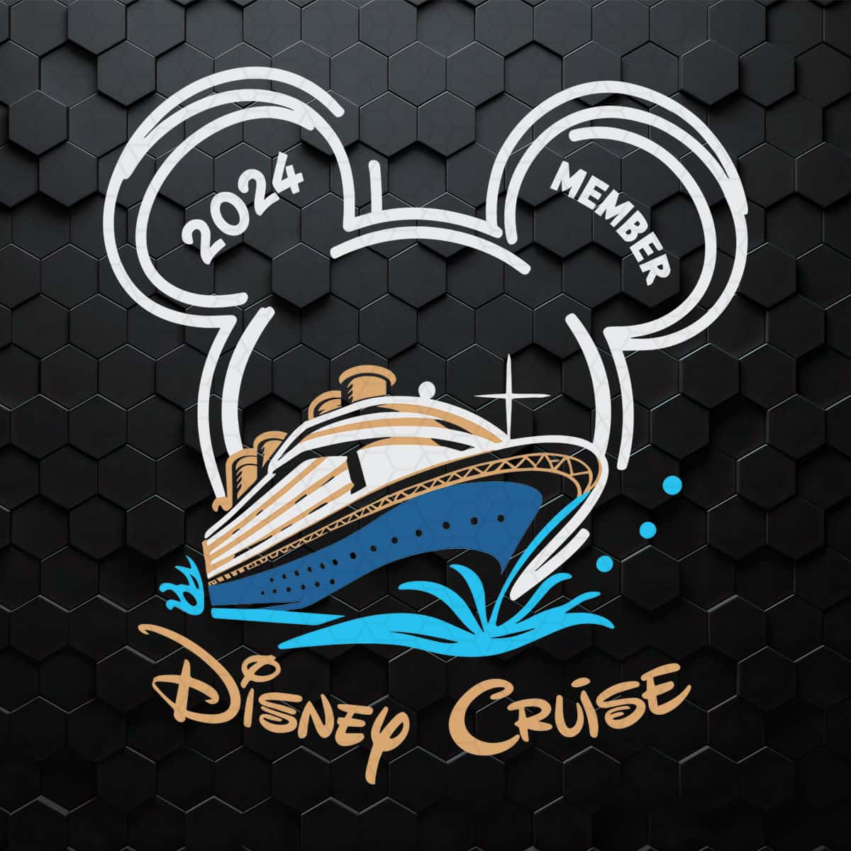 Custom Disney Cruise Family Vacation 2024 Disney SVG | Inspire Uplift