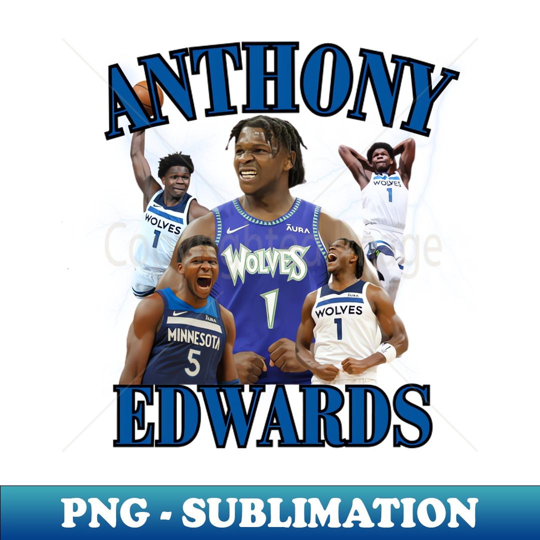Anthony Edwards Graphic Tee - Creative Sublimation PNG Downl | Inspire ...