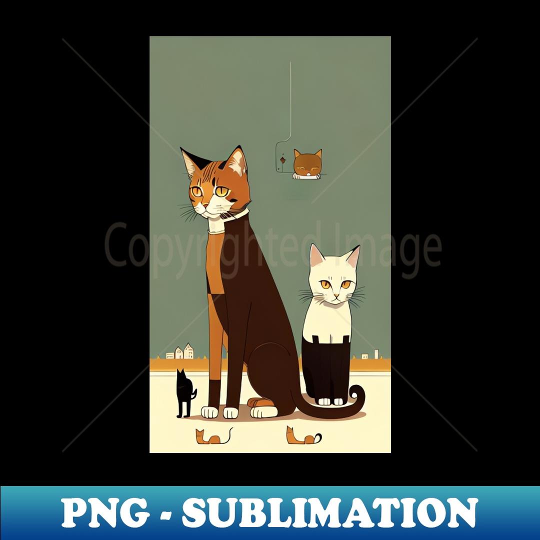 Catmorphosis The Feline Metamorphosis - High-Resolution PNG | Inspire ...