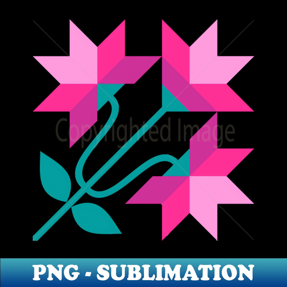 Pink North Carolina Lilies - Retro PNG Sublimation Digital D - Inspire ...