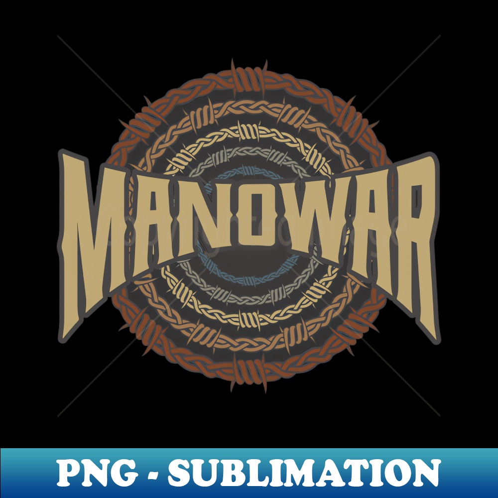Manowar Barbed Wire - Exclusive PNG Sublimation Download | Inspire Uplift