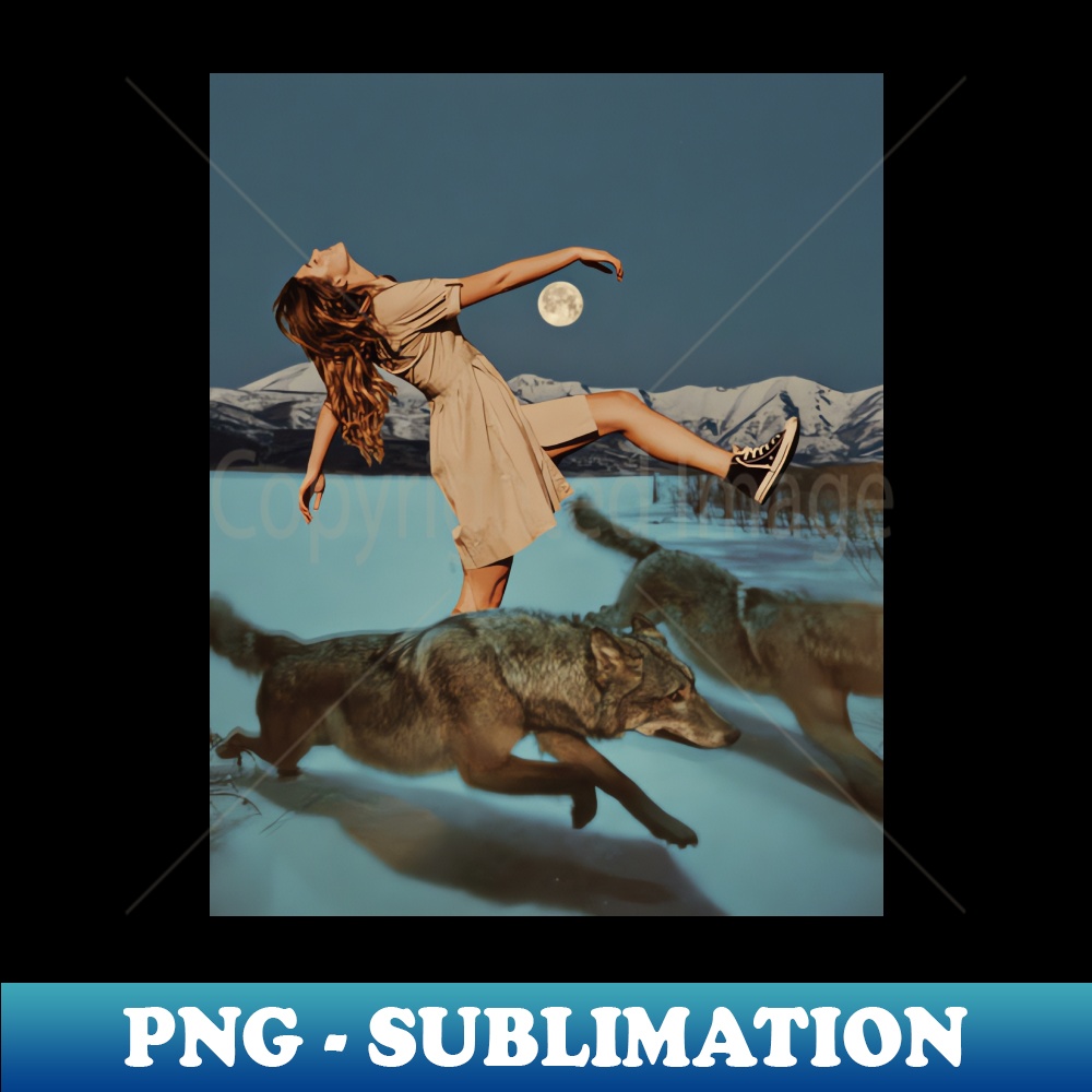 Woman with Wolves Running with the Wolves Art by Cult Class | Inspire ...