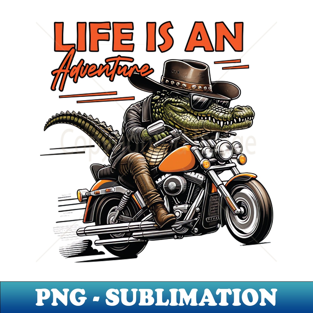 Adventure Awaits The Crocodile Rider - Vintage Sublimation P | Inspire ...