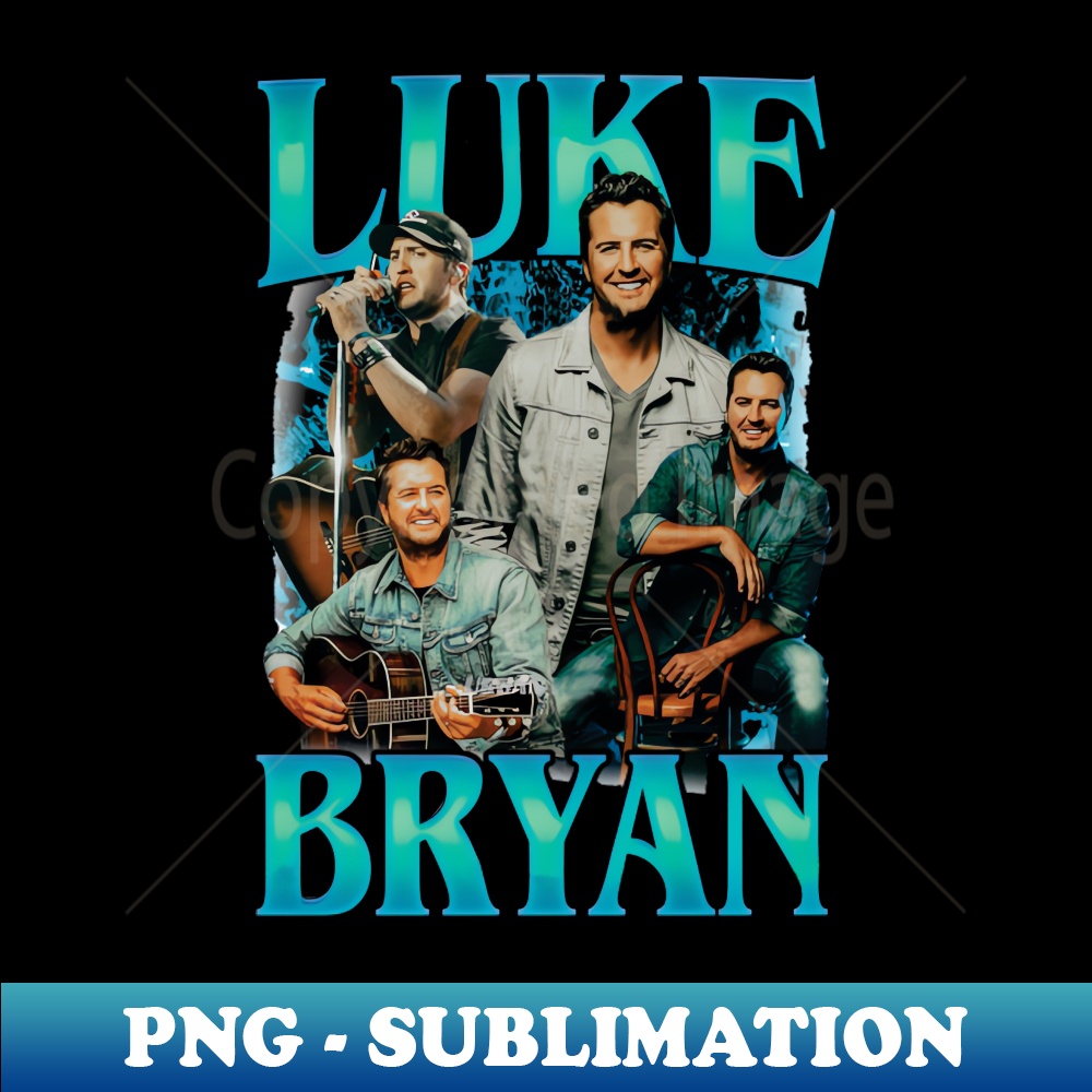 Luke Bryan - PNG Transparent Digital Download File for Subli | Inspire ...