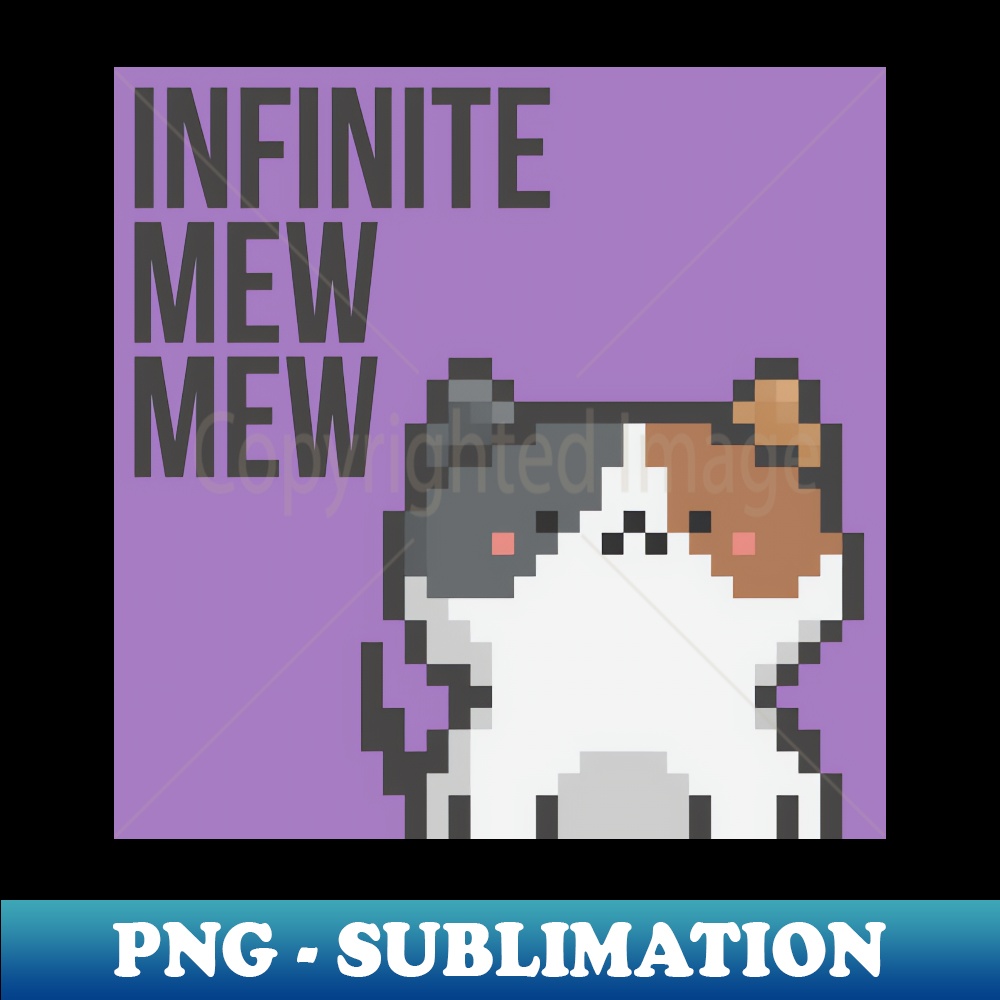 Pixel Cat - PNG Transparent Digital Download File for Sublim | Inspire ...