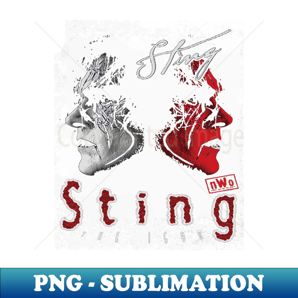Sting The Icon - PNG Sublimation Digital Download | Inspire Uplift