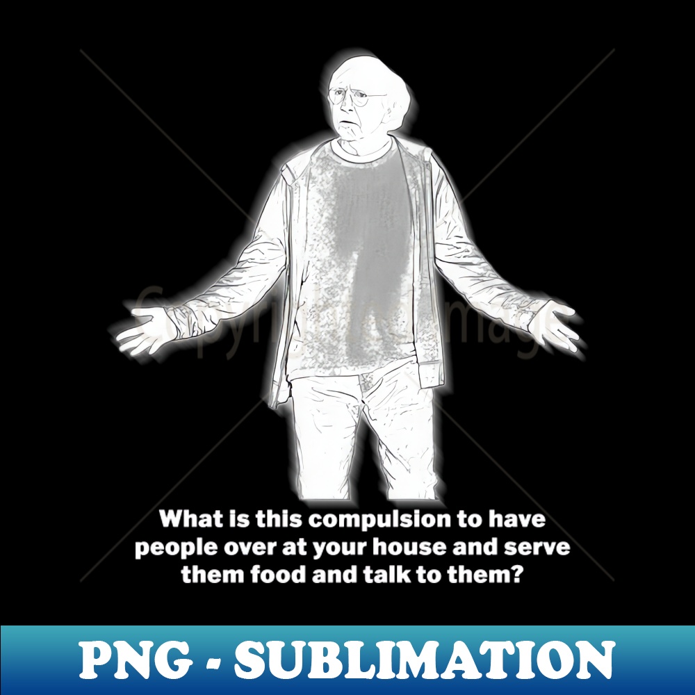 larry david svg - Inspire Uplift