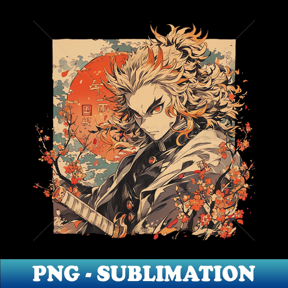 rengoku - PNG Transparent Sublimation File | Inspire Uplift