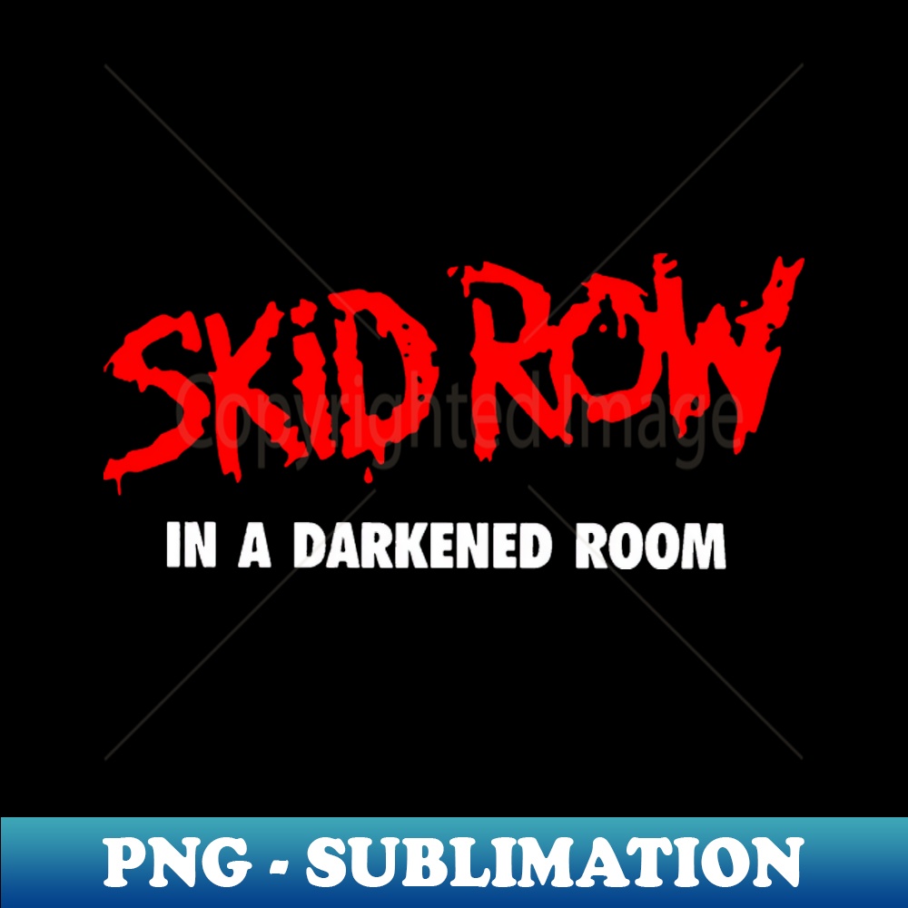 Retro Skid Row - PNG Sublimation Digital Download | Inspire Uplift