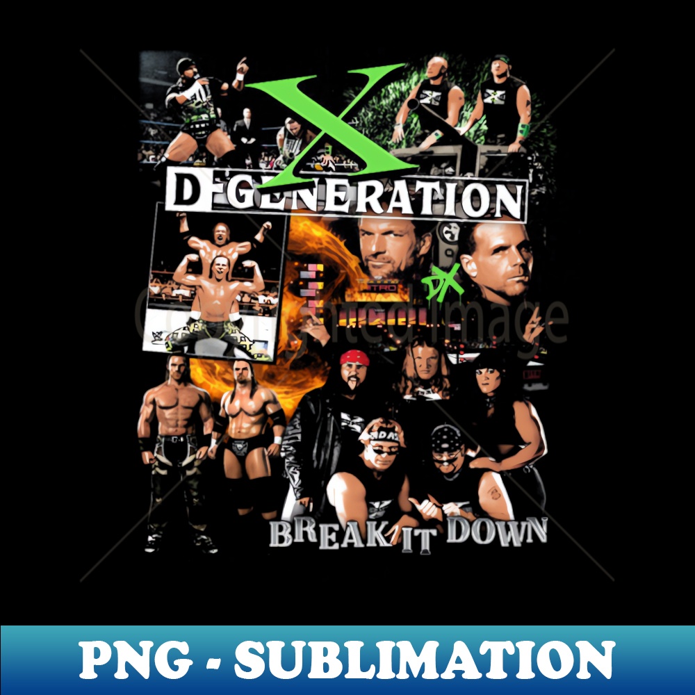 D-Generation X Break It Down - Elegant Sublimation PNG Downl | Inspire ...