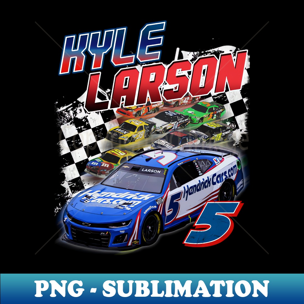 Kyle Larson - Sublimation-Ready PNG File | Inspire Uplift