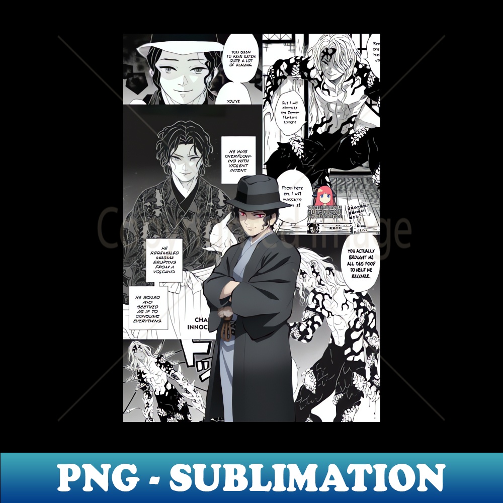 Muzan - PNG Transparent Sublimation Design | Inspire Uplift