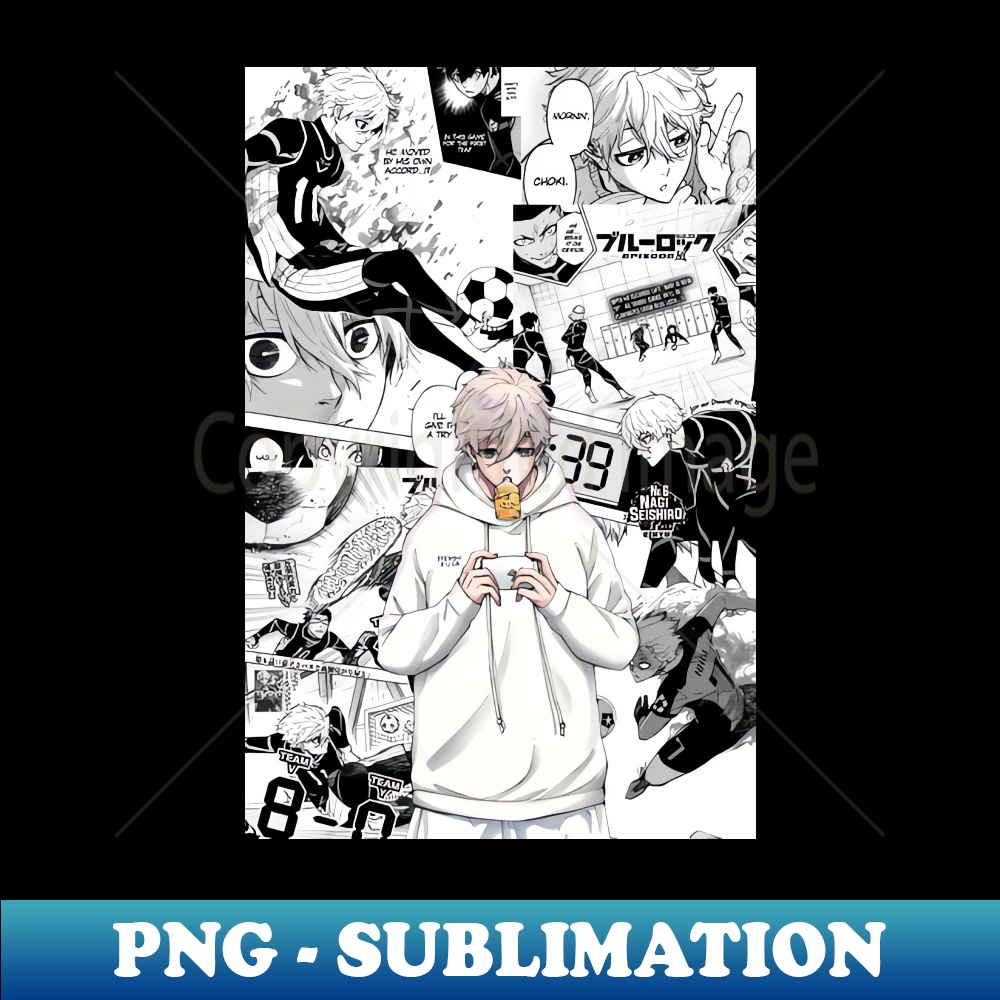 Nagi Seishiro - PNG Transparent Sublimation File | Inspire Uplift