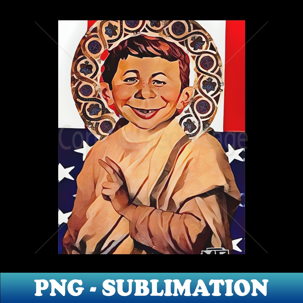 Patron Saint of Comedy - Retro PNG Sublimation Digital Downl | Inspire Uplift
