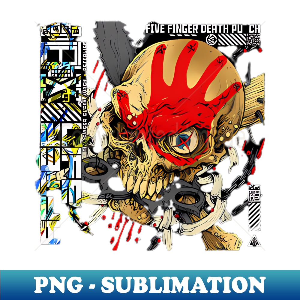 Five Finger Death Punch bang - Decorative Sublimation PNG Fi | Inspire ...