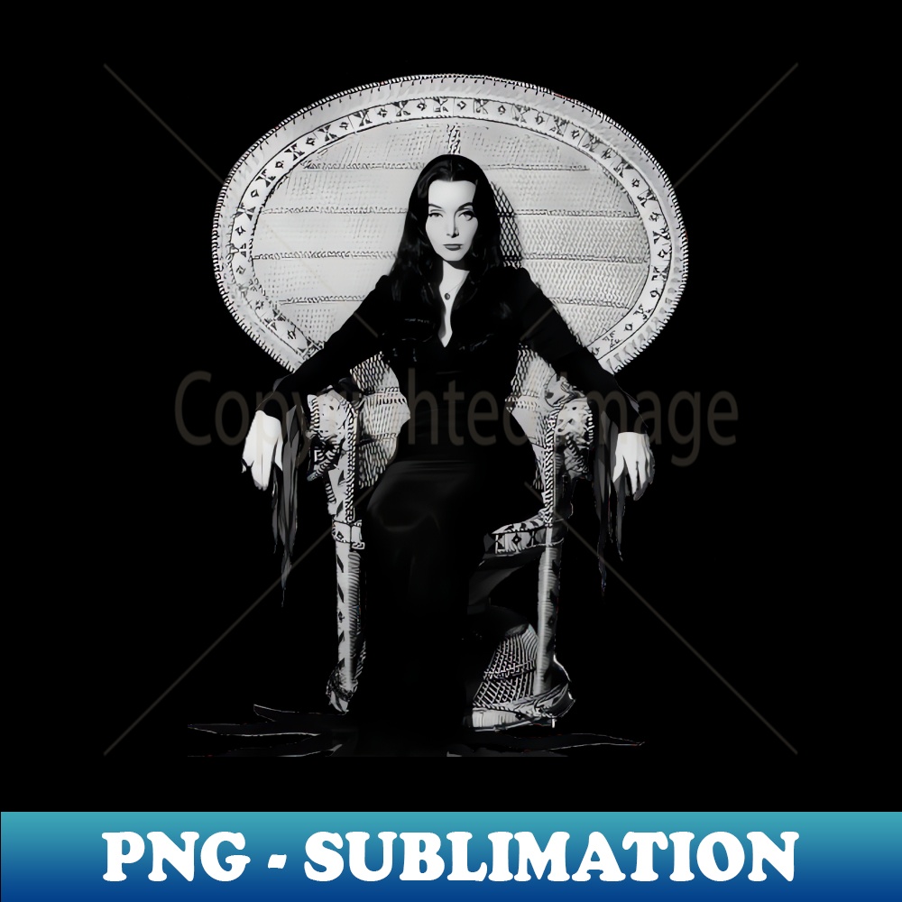 Morticia - Addams Family Goth Icon | Inspire Uplift