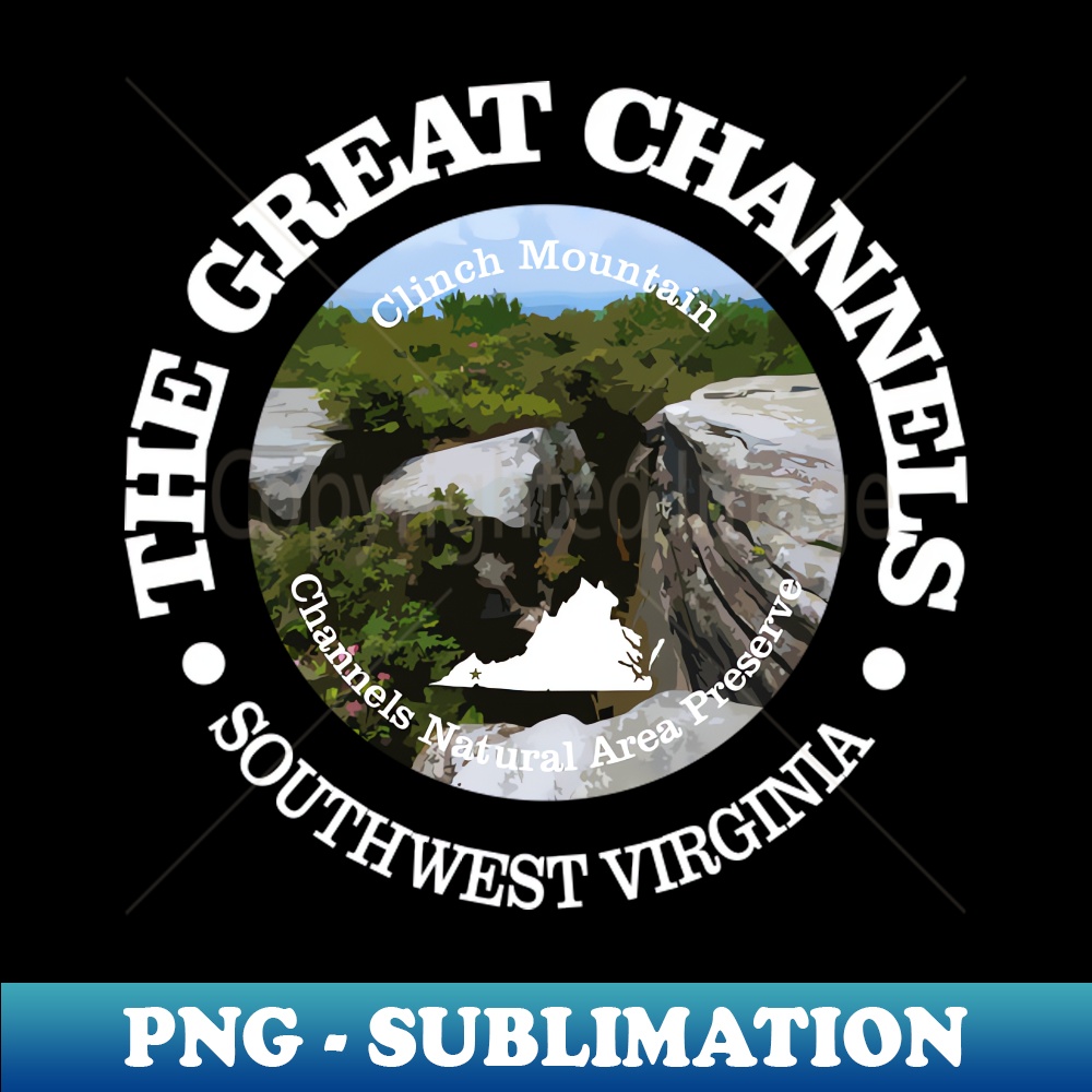 The Great Channels (rd) - Elegant Sublimation PNG Download | Inspire Uplift