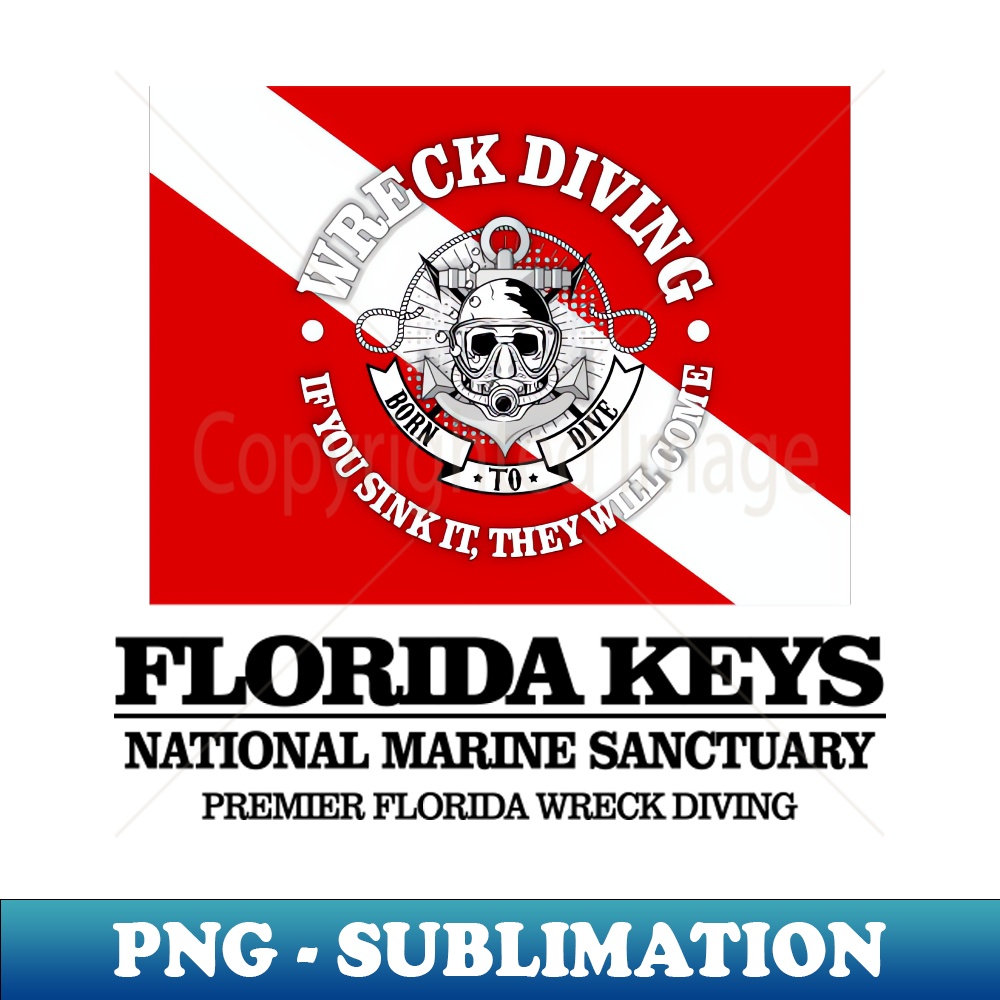 Florida Keys NMS (wreck diving)2 - Instant Sublimation Digit | Inspire ...