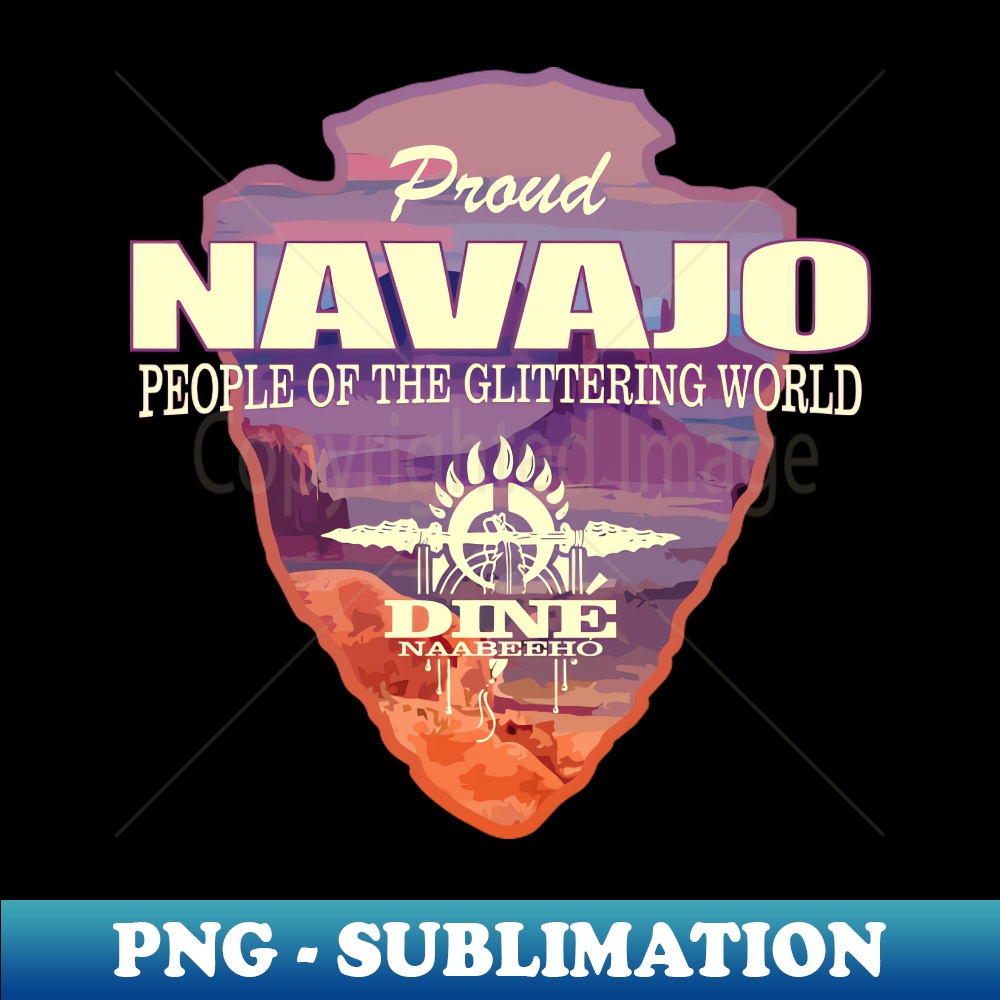 Navajo (arrowhead) - Signature Sublimation PNG File - Inspire Uplift
