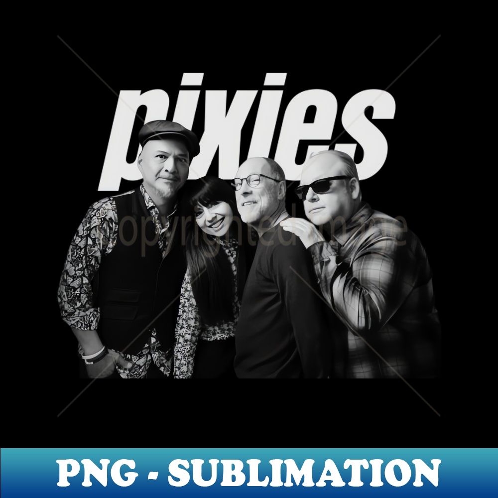 THE PIXIES BAND 1 - Signature Sublimation PNG File | Inspire Uplift