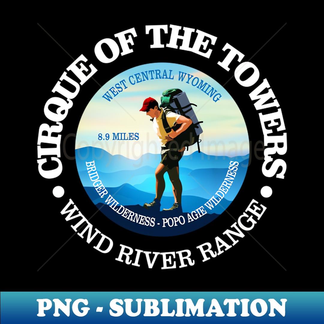 Cirque of the Towers (c) - Instant Sublimation Digital Downl | Inspire Uplift