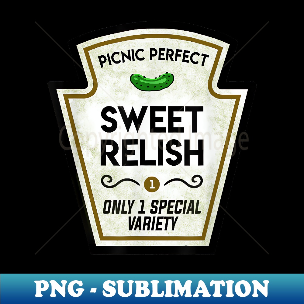 Sweet Relish Pickle Bottle Label Halloween Matching Costume | Inspire ...