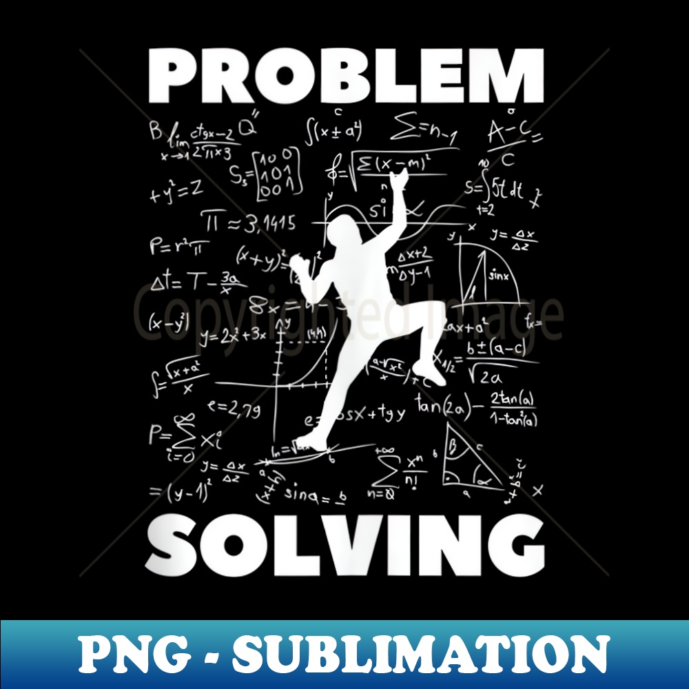 Problem Solving Climber - Rock Climbing, Bouldering Pun | Inspire Uplift