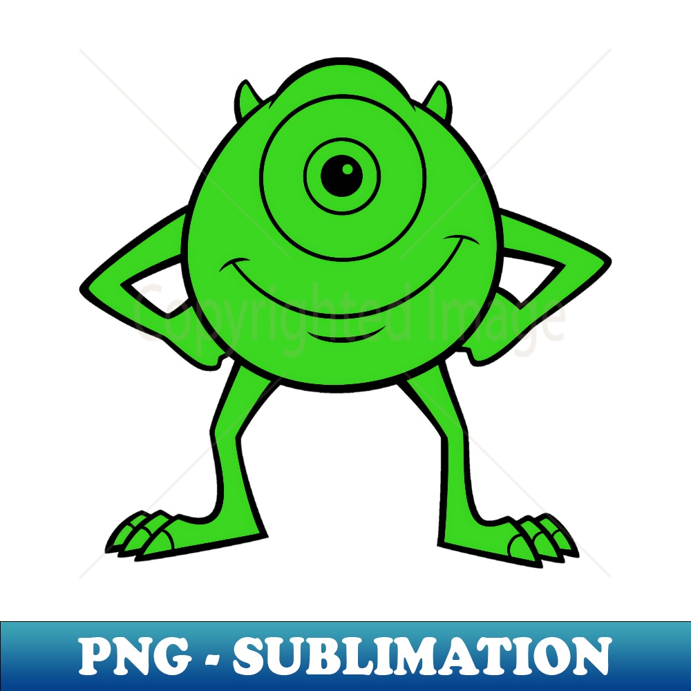 Disney Pixar Monsters, Inc. Mike Wazowski Cyclops Retro - Pr | Inspire ...