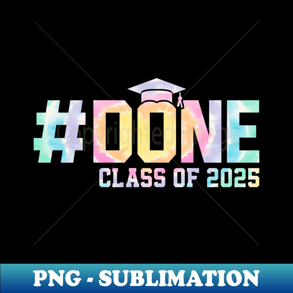 Tie Dye Class of 2025 Senior Graduation For Him Family - Sig | Inspire ...