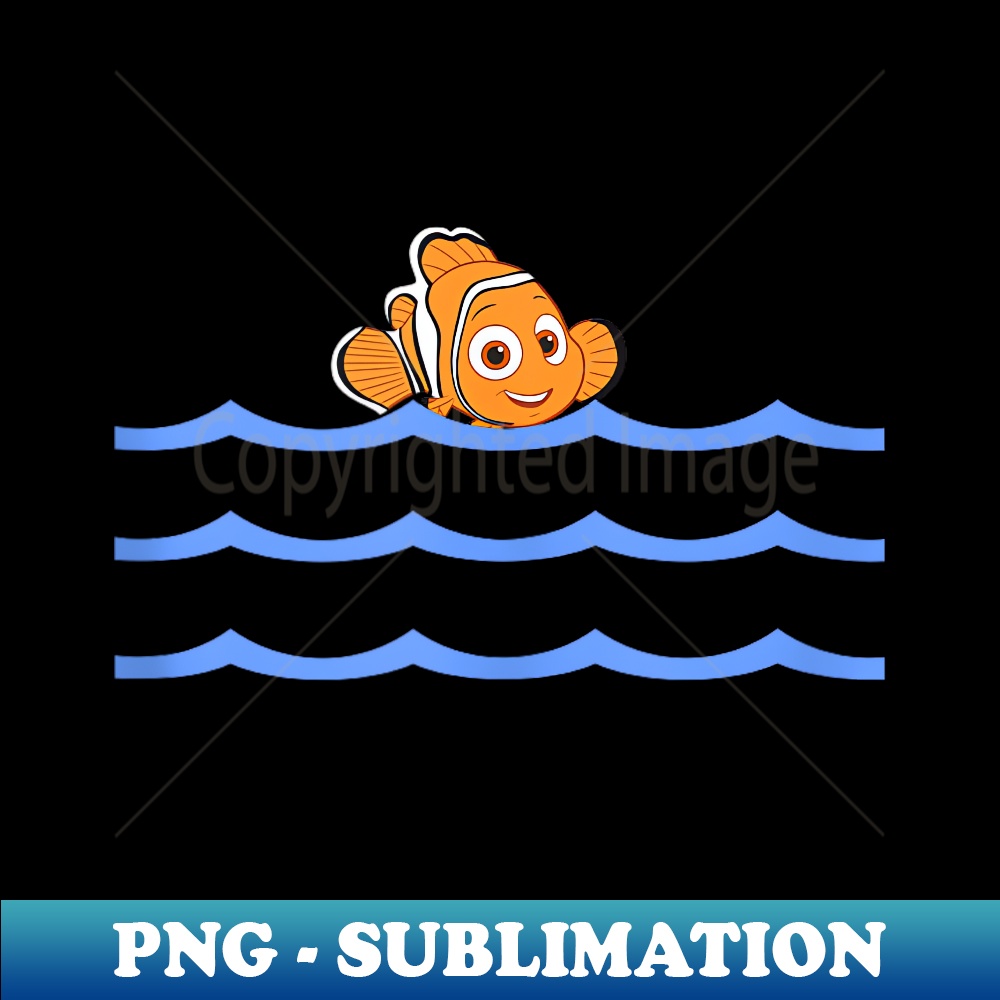 Finding Nemo Swimming Nemo - Exclusive Sublimation Digital F | Inspire ...