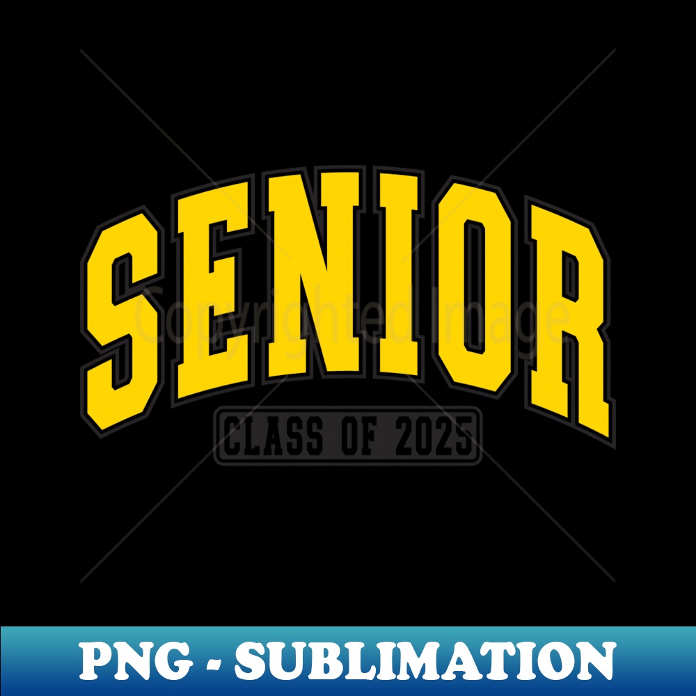Class of 2025 Gold High School College Seniors Graduation - | Inspire ...