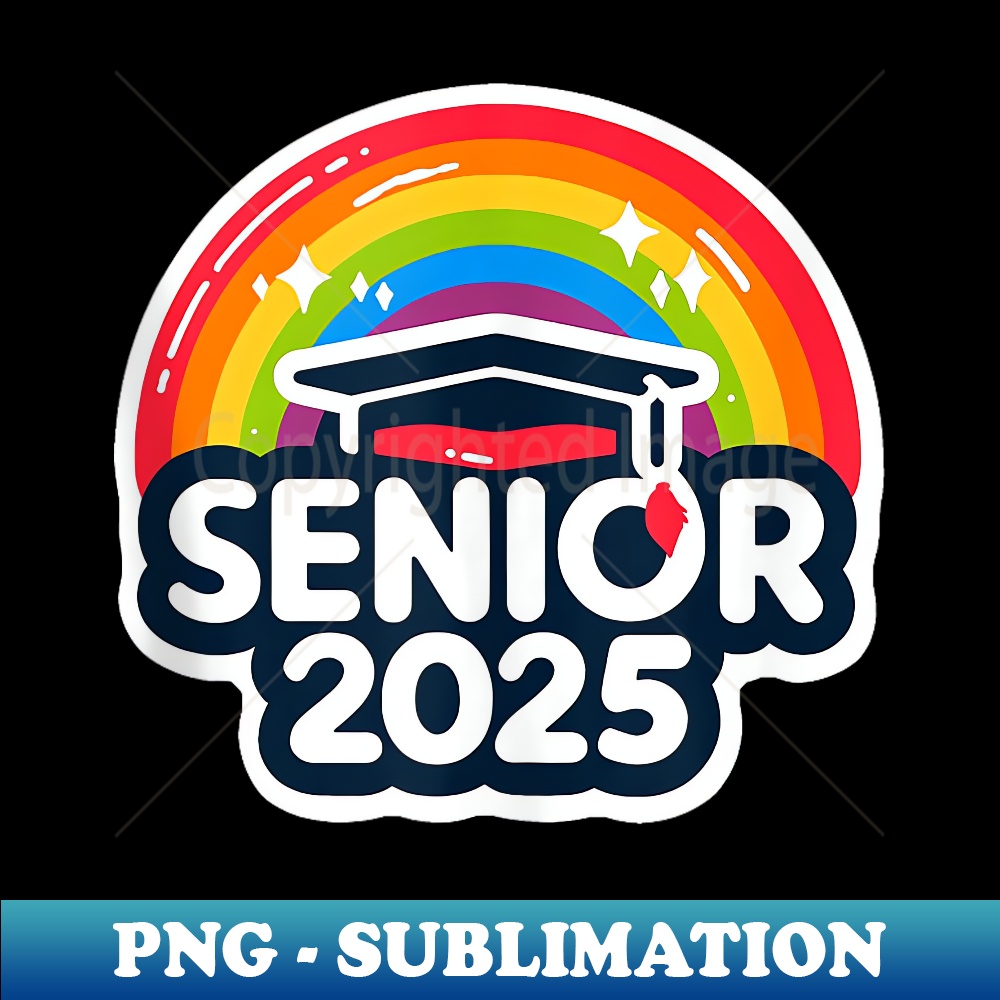 Senior 2025 College Graduate Graduating High School Grad - P | Inspire ...