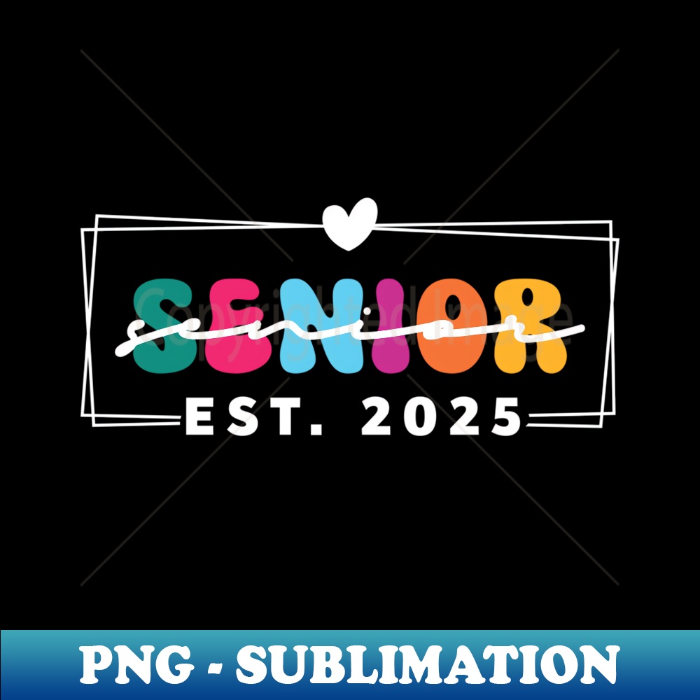 Retro Groovy Senior 25 Class Of 2025 Graduation School Heart | Inspire ...