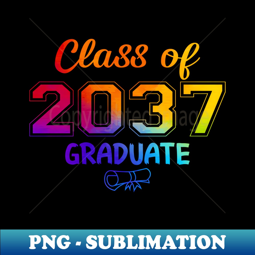 Class of 2037 Grow With Me Future Graduation 2037 - Instant | Inspire ...