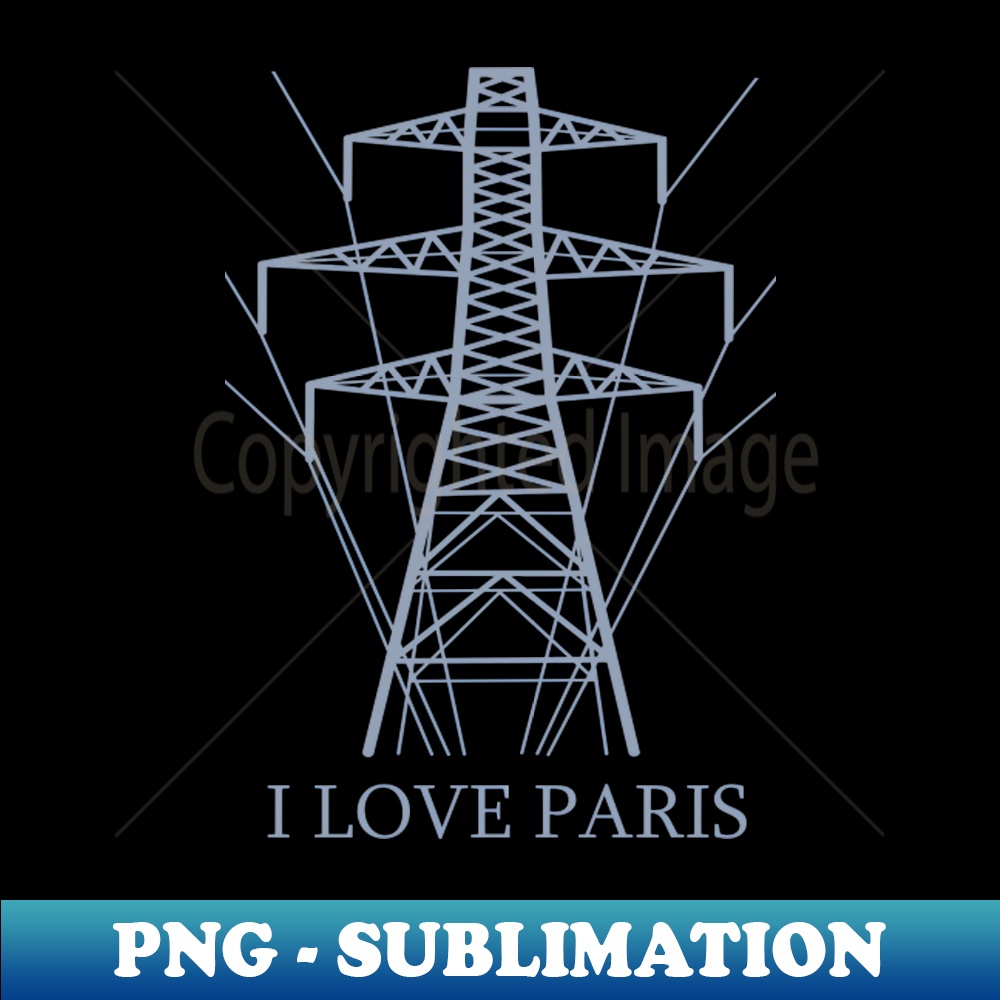 Eiffel Tower as Power Pole - Ironic Paris Design | Inspire Uplift