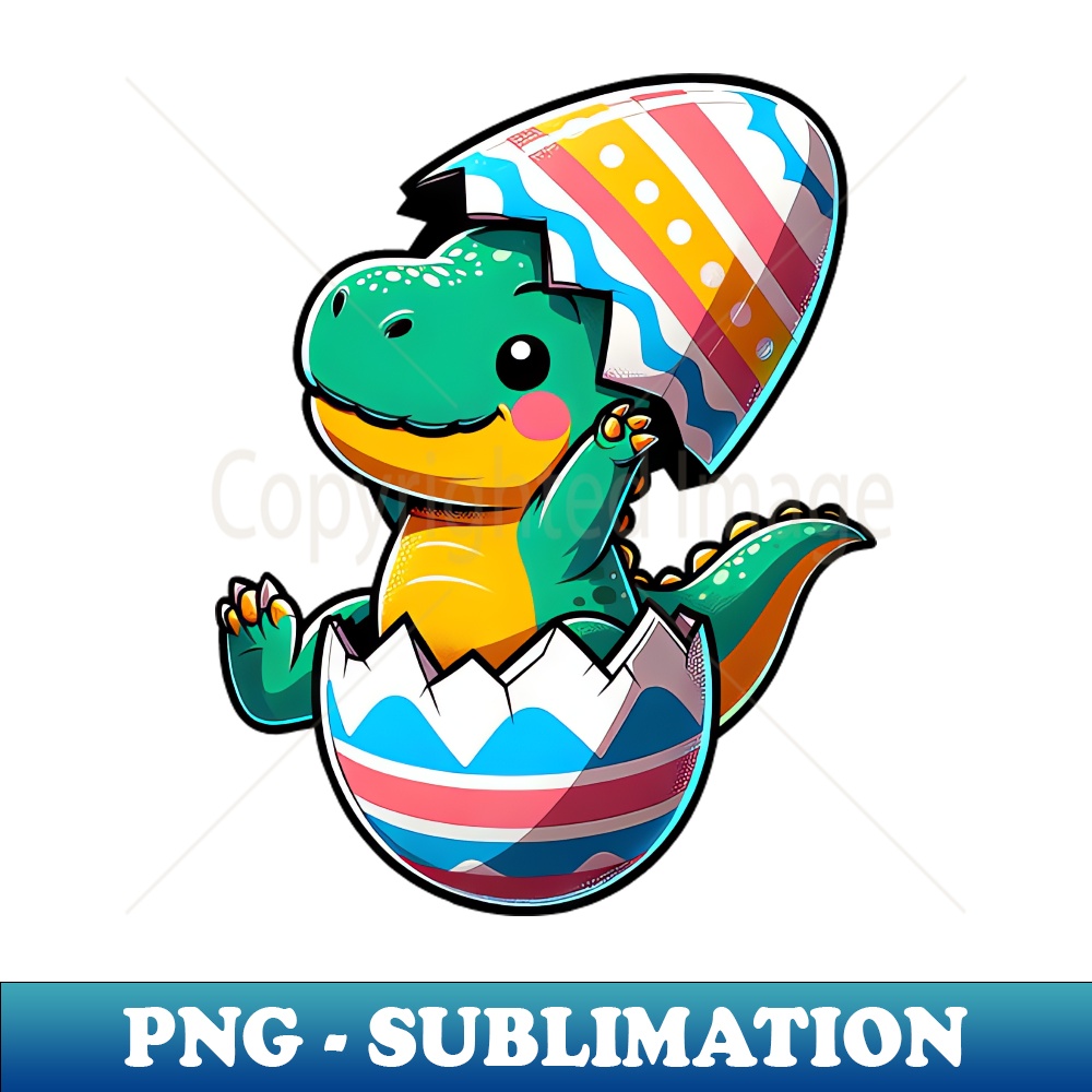 T-Rex Dino as Easter Egg, Clumsy Eggshell Dino - Elegant Sub | Inspire ...
