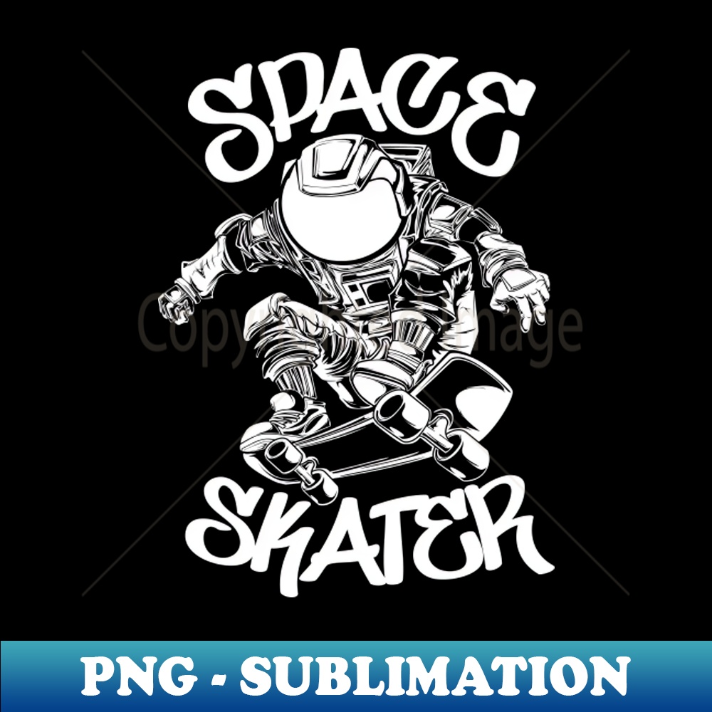 space skater gifts - PNG Transparent Sublimation File | Inspire Uplift