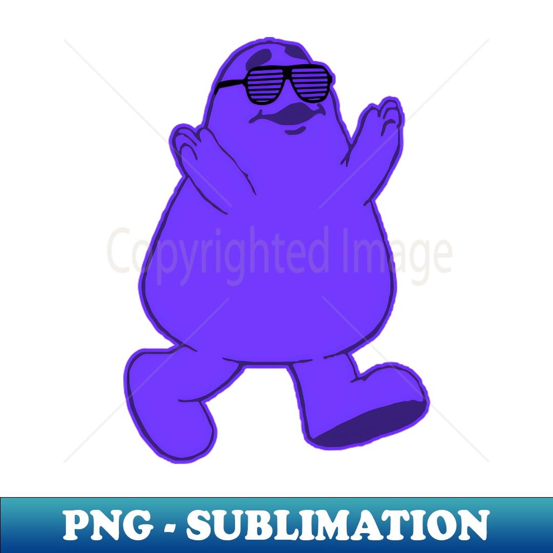 shutter shade grimace - PNG Transparent Sublimation File - Inspire Uplift